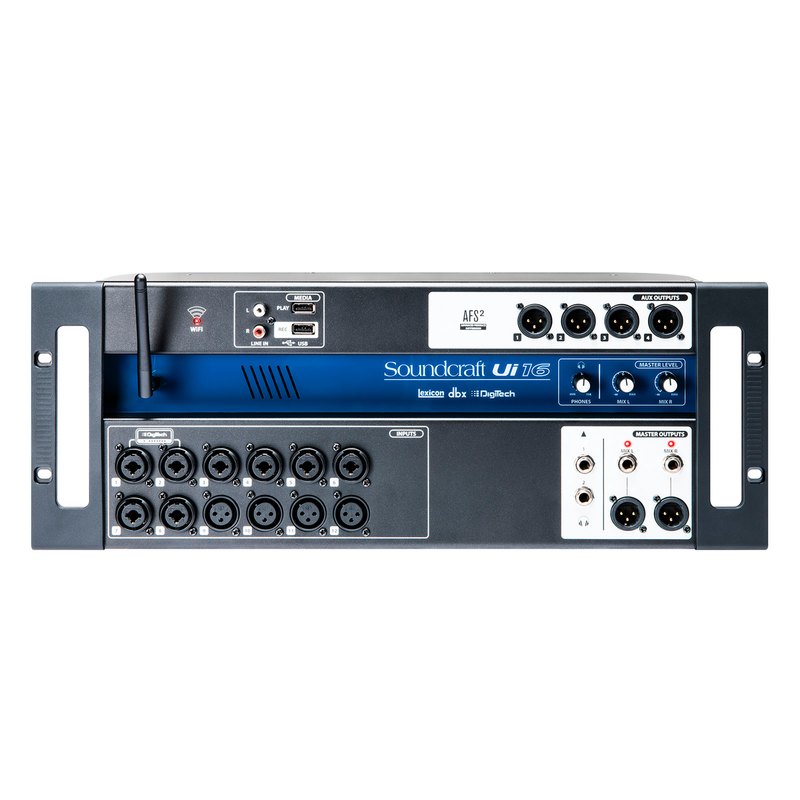 Mesa de Som Digital Soundcraft UI16 - 16 Canais – Sonora Loja